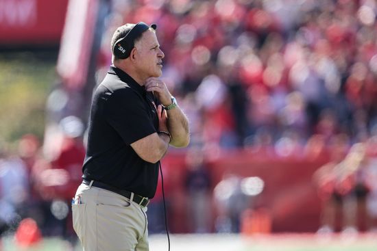 Rutgers Head Coach Greg Schiano Looks Editorial Stock Photo - Stock ...