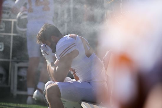 Texas Longhorns Linebacker Luke Brockermeyer 47 Editorial Stock Photo ...