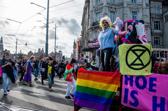 Activists Climate Group Extinction Rebellion Seen Editorial Stock Photo ...