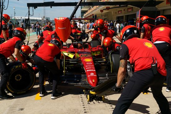 Scuderia Ferrari Practice Pit Stop Prior Editorial Stock Photo - Stock ...