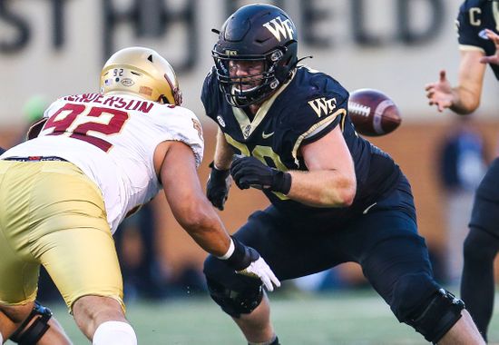 Wake Forest Senior Sean Maginn 79 Editorial Stock Photo - Stock Image ...