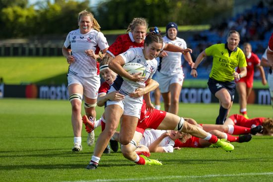Usas Tess Feury Scoring Try During Editorial Stock Photo - Stock Image ...