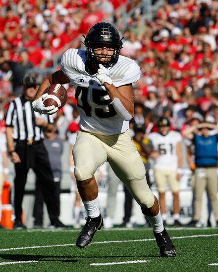 Purdue Boilermakers Running Back Devin Mockobee Editorial Stock Photo ...