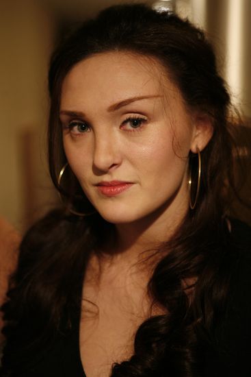 Actress Laura Presgurvic Attends Taping Radio Editorial Stock Photo ...
