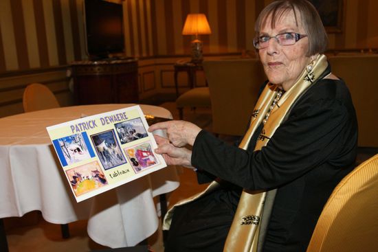 Patrick Dewaeres Mother Mado Maurin During Editorial Stock Photo ...