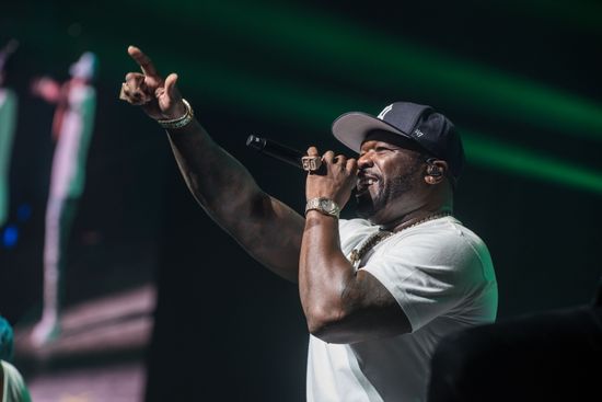 50 Cent Performs During Green Light Editorial Stock Photo - Stock Image ...