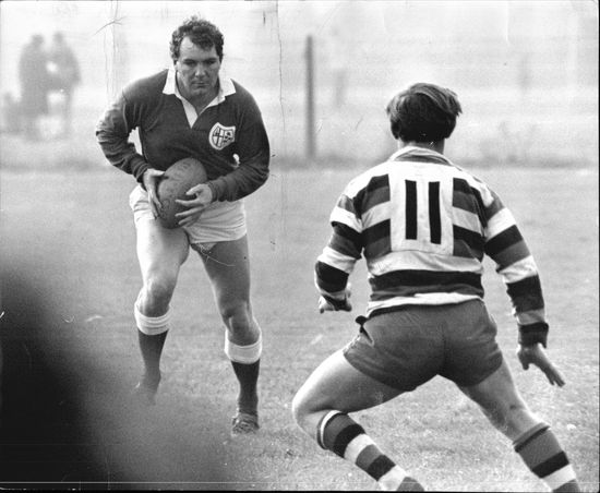 Rugby Player Tony Oreilly Editorial Stock Photo - Stock Image ...