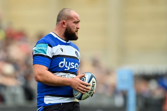 Tom Dunn Bath Rugby Looks Throw Editorial Stock Photo - Stock Image ...