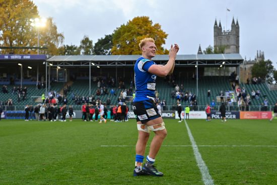 Miles Reid Bath Rugby Acknowledges Crowd Editorial Stock Photo - Stock ...