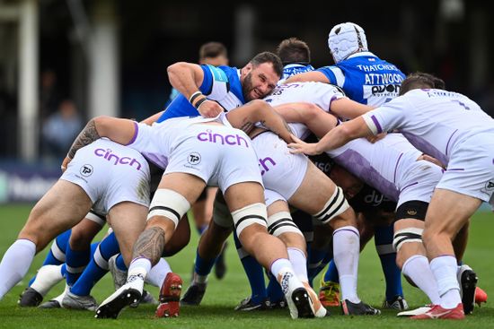 Aranos Coetzee Bath Rugby Action Maul Editorial Stock Photo - Stock ...