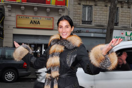 Spanish Born Singer Ana Poses Front Editorial Stock Photo - Stock Image ...