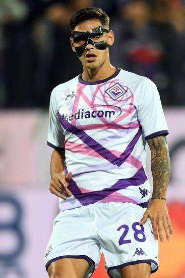 Acf Fiorentinas Player Lucas Quarta Warms Editorial Stock Photo - Stock ...