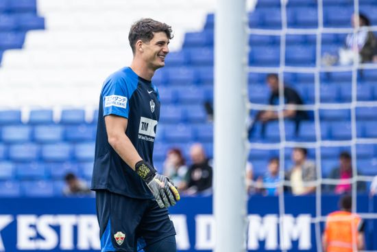 Edgar Badia Elche Cf Looks On Editorial Stock Photo - Stock Image ...