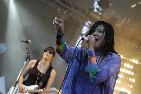 Brazilian Band Css Aka Cansei De Editorial Stock Photo - Stock Image ...