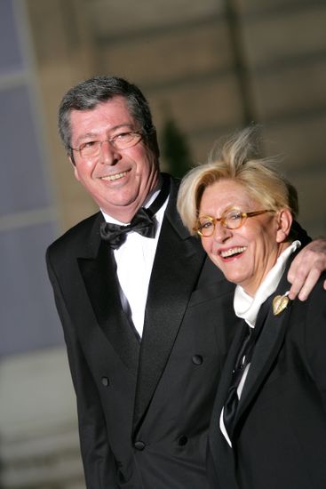 Patrick Isabelle Balkany Arrive State Dinner Editorial Stock Photo ...