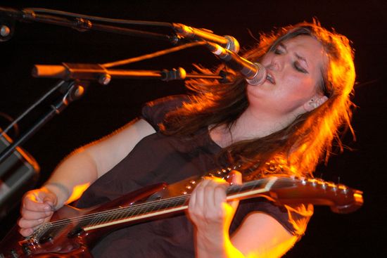British Singer Rose Kemp Performs Live Editorial Stock Photo - Stock ...