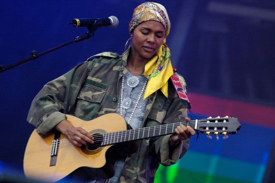 German Singer Ayo Performs Live On Editorial Stock Photo - Stock Image ...