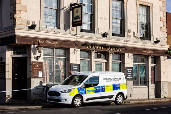 London Uk Police Scene Newham East Editorial Stock Photo - Stock Image ...