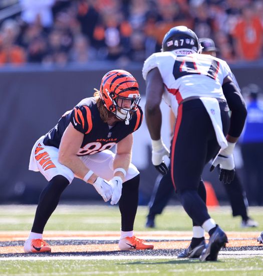 Hayden Hurst 88 Cincinnati Bengals During Editorial Stock Photo - Stock ...