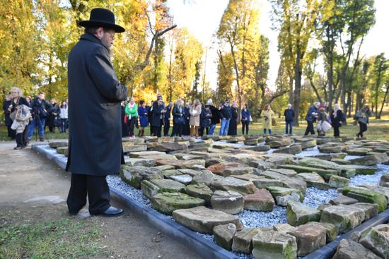 Rabbi Symcha Keller Attends Ceremony Marking Editorial Stock Photo ...