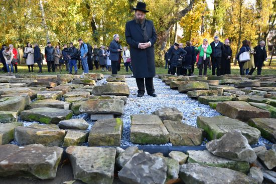 Rabbi Symcha Keller Attends Ceremony Marking Editorial Stock Photo ...