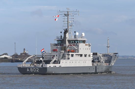 Hnlms Snellius Hydrographic Survey Ship Operated Editorial Stock Photo ...