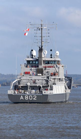 Hnlms Snellius Hydrographic Survey Ship Operated Editorial Stock Photo ...