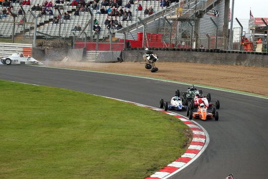 Matt Rivett Crashes 100mph Walks Away Editorial Stock Photo - Stock ...