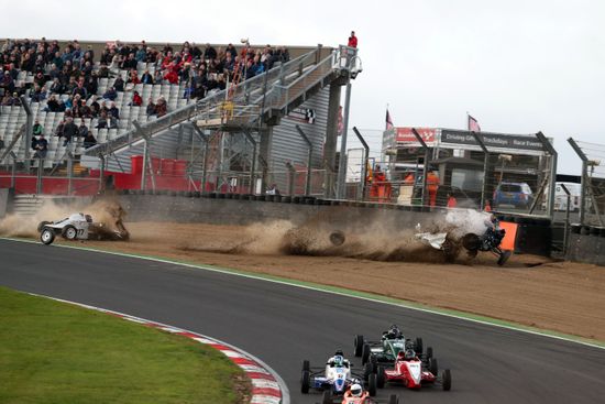 Matt Rivett Crashes 100mph Walks Away Editorial Stock Photo - Stock ...