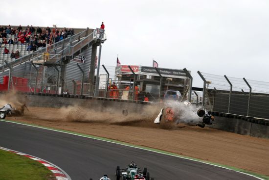 Matt Rivett Crashes 100mph Walks Away Editorial Stock Photo - Stock ...