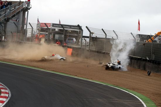 Matt Rivett Crashes 100mph Walks Away Editorial Stock Photo - Stock ...