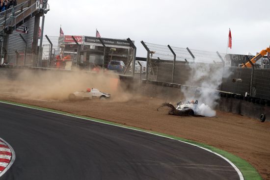 Matt Rivett Crashes 100mph Walks Away Editorial Stock Photo - Stock ...