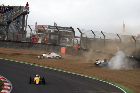 Matt Rivett Crashes 100mph Walks Away Editorial Stock Photo - Stock ...