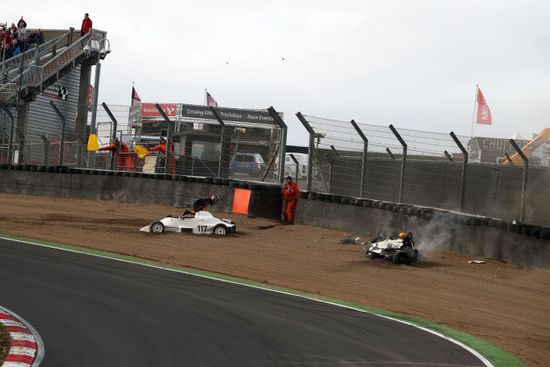 Matt Rivett Crashes 100mph Walks Away Editorial Stock Photo - Stock ...