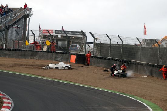 Matt Rivett Crashes 100mph Walks Away Editorial Stock Photo - Stock ...