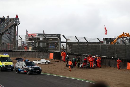 Matt Rivett Crashes 100mph Walks Away Editorial Stock Photo - Stock ...