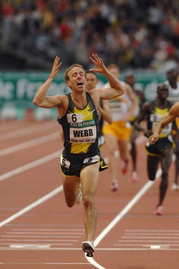 Usas Alan Webb Wins Frances Mehdi Editorial Stock Photo - Stock Image ...