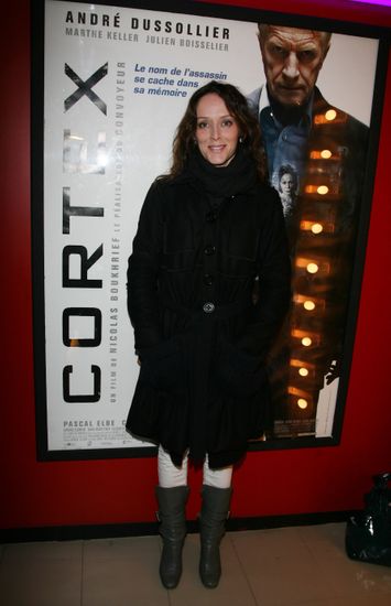 Actress Claude Perron Poses During Premiere Editorial Stock Photo ...