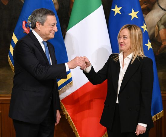New Italian Prime Minister Giorgia Meloni Editorial Stock Photo - Stock ...