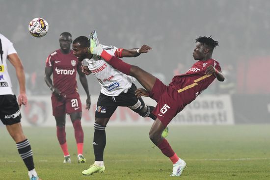 Romario Pires L Emmanuel Yeboah R Editorial Stock Photo - Stock Image ...