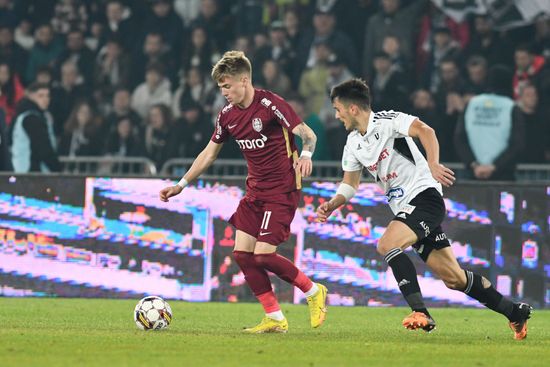 Claudiu Petrila Action During Romania Superliga Editorial Stock Photo ...