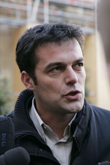 Christophe Robert Abbe Pierre Foundation Arrives Editorial Stock Photo ...