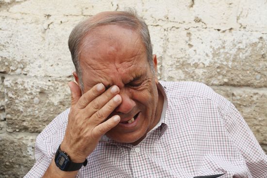 Family Palestinian Mohammed Abu Ataya Who Editorial Stock Photo - Stock ...