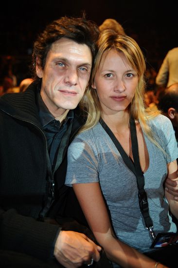 French Singer Marc Lavoine His Wife Editorial Stock Photo - Stock Image ...