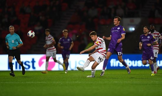 Harrison Biggins Doncaster Rovers Tries Chip Editorial Stock Photo ...