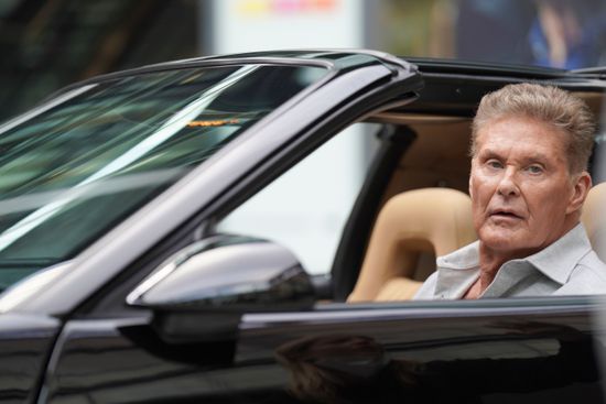 Actor David Hasselhoff His Legendary Kitt Editorial Stock Photo - Stock ...