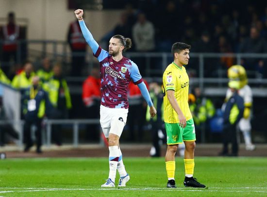 Jay Rodriguez Burnley Celebrates Scoring Goal Editorial Stock Photo ...