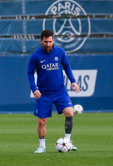 Psgs Argentinian Forward Lionel Messi Action Editorial Stock Photo ...