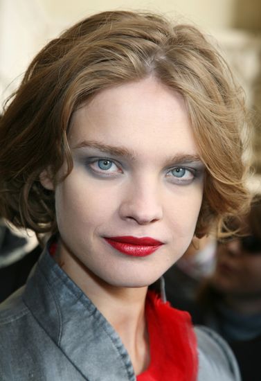 Model Natalia Vodianova Attends Chanel Springsummer Editorial Stock ...