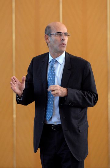 Alstom Ceo Patrick Kron Attends Commercial Editorial Stock Photo ...